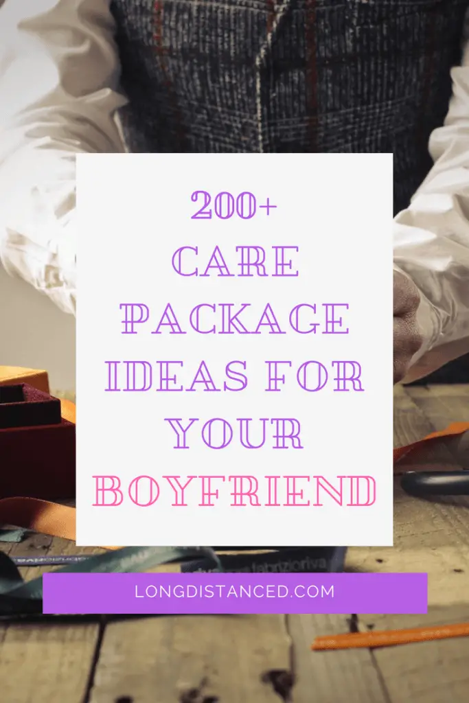 200+ Romantic Care Package Ideas for Your Boyfriend – Longdistanced
